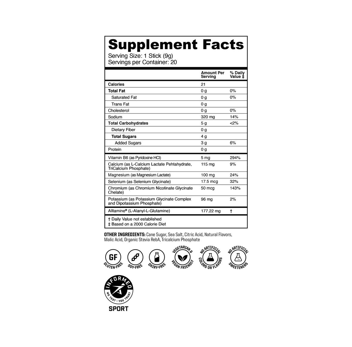 Hydro Pack - Electrolyte Sticks for Hydration